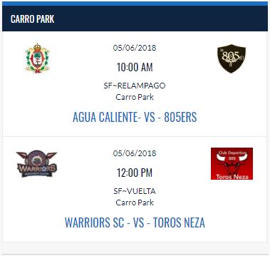 carro park – Santa Barbara Central Coast Soccer League
